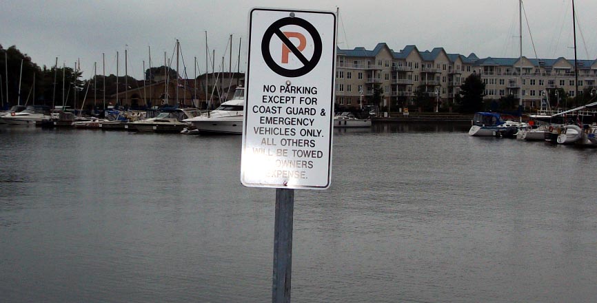 COBOURG OF ALL THINGS: Cobourg Waterfront is a NO ZONE