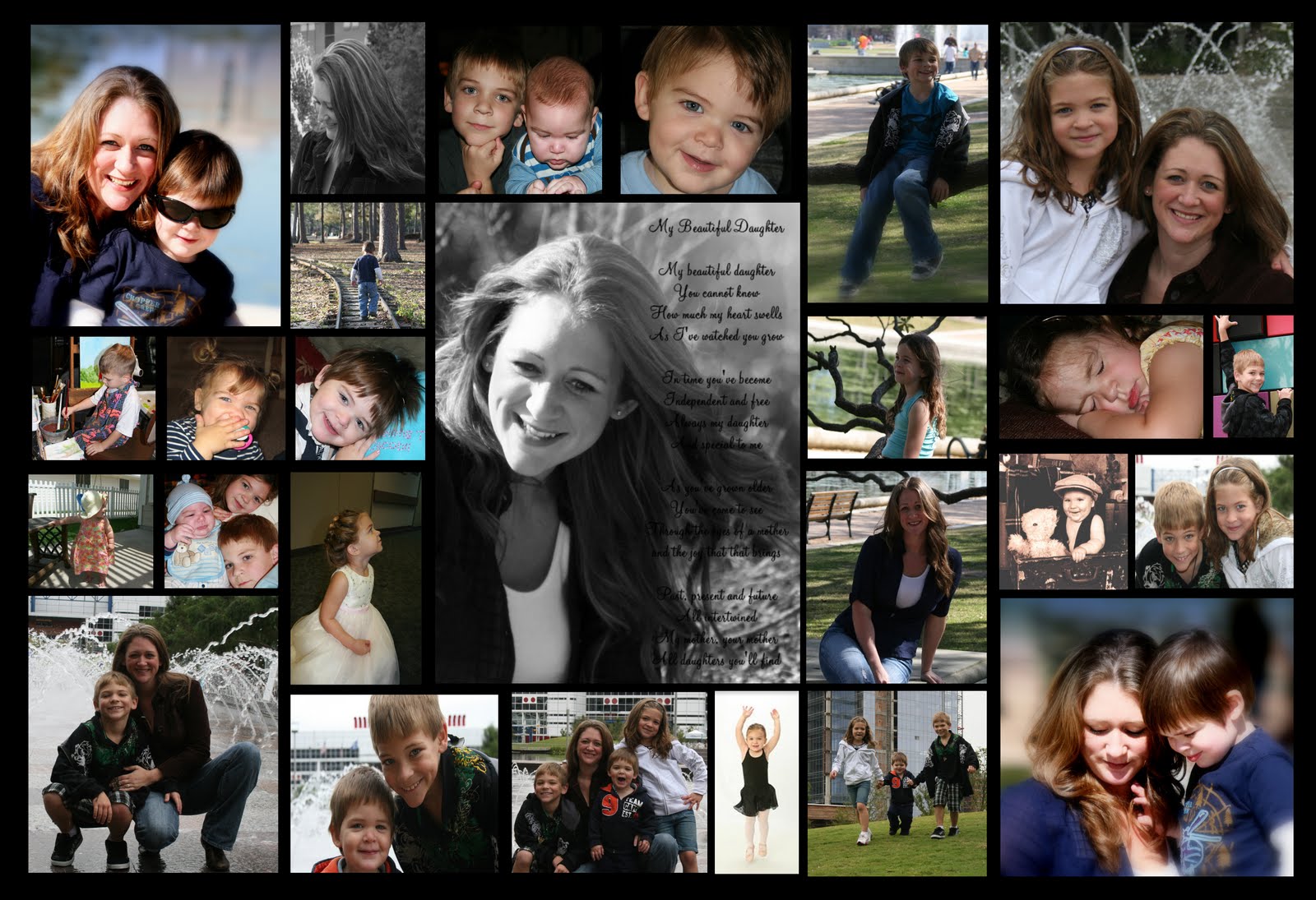 Out On A Whim: Mother's Day Collages