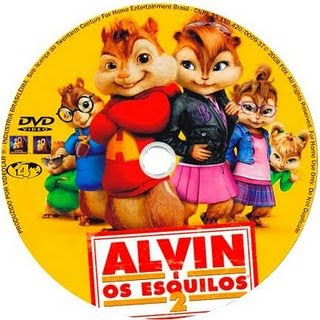 Capas e Rotulos JULIANO DVD: Alvim e os Esquilos 2 - Label