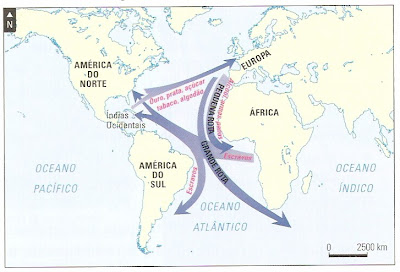 VIVE A HISTÓRIA 8: COMÉRCIO TRIANGULAR NOS SÉCULOS XVII E XVIII
