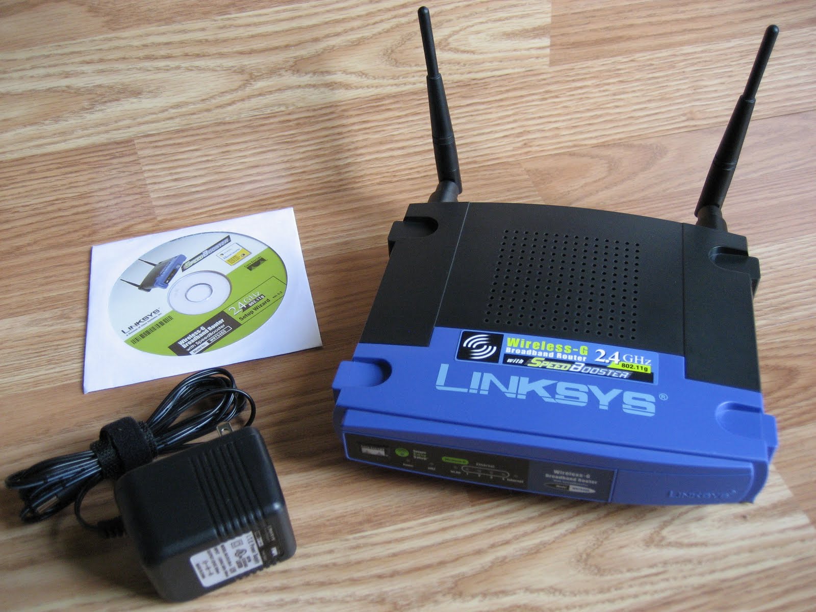 noboxtospeakof ( no box to speak of ): Linksys Wireless G Router w ...