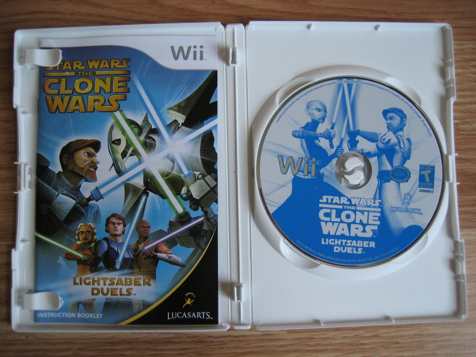 noboxtospeakof ( no box to speak of ): Wii Star Wars The Clone Wars ...
