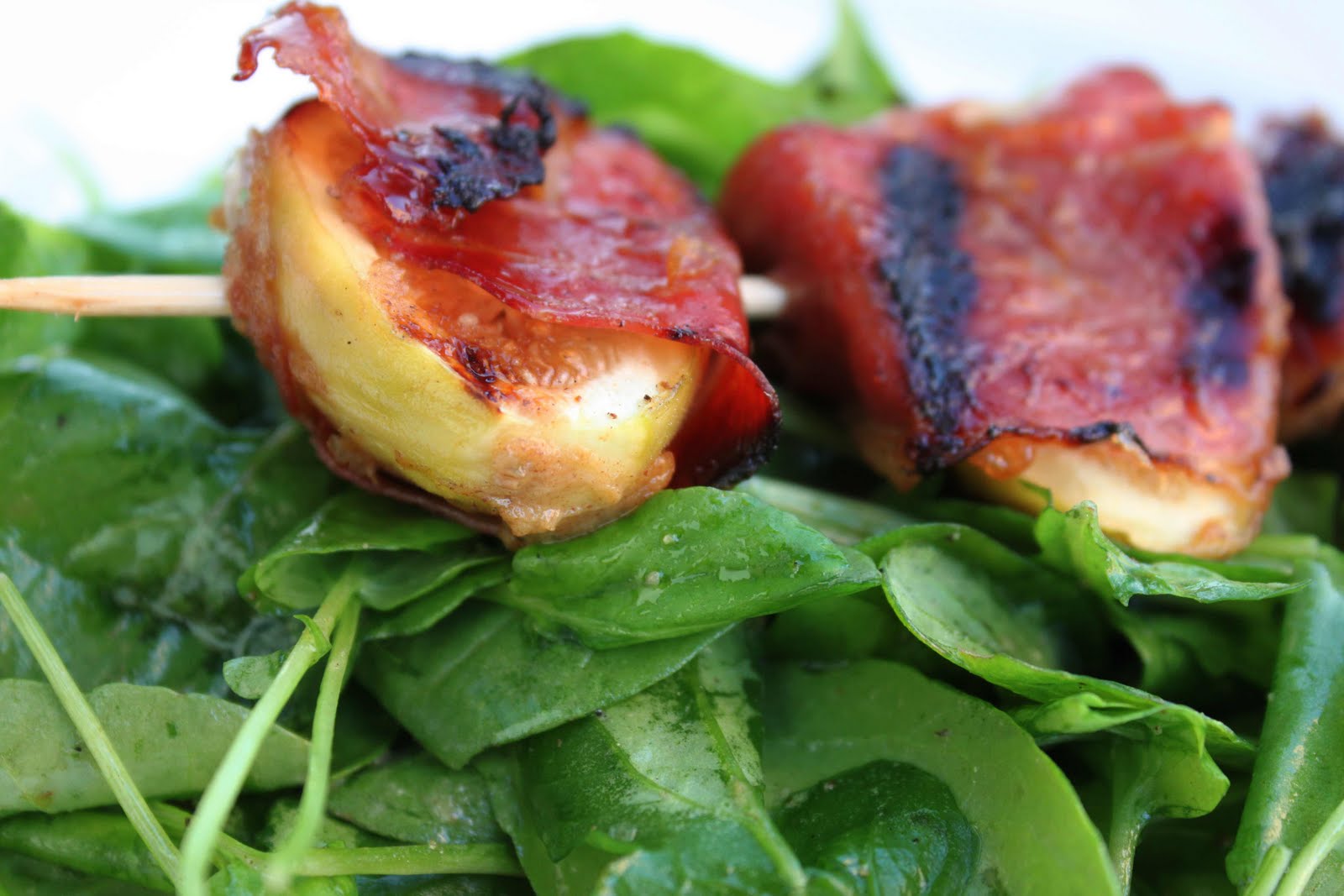 Fat and Happy Blog: Grilled Fig and Prosciutto Salad