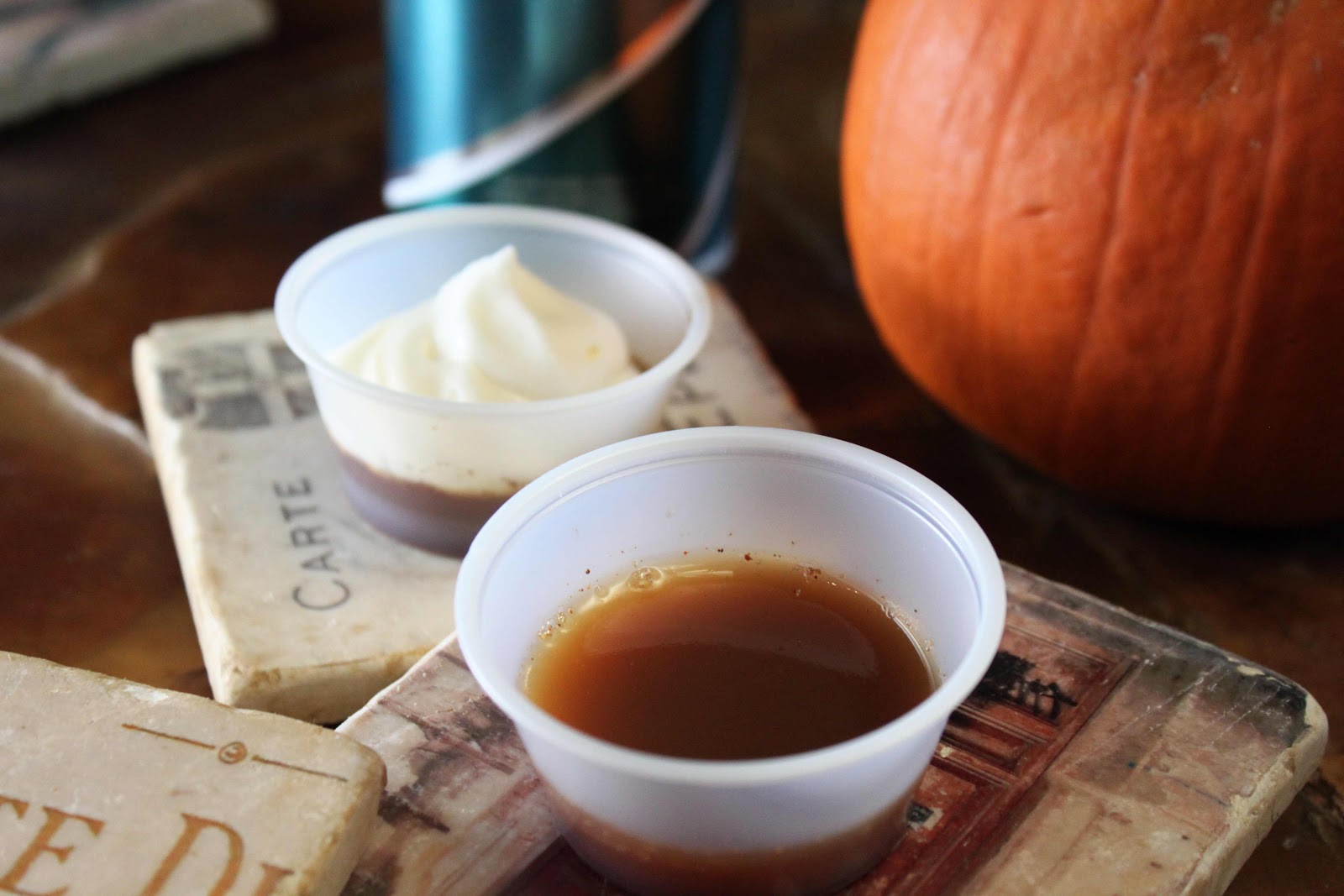 Fat and Happy Blog: Fall Spiced Pumpkin Jello Shots