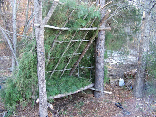skillz: My winter lean-to shelter