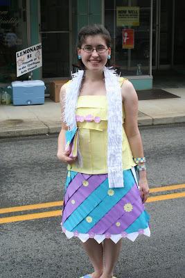Bekka's Blog: The Post-It Note Dress