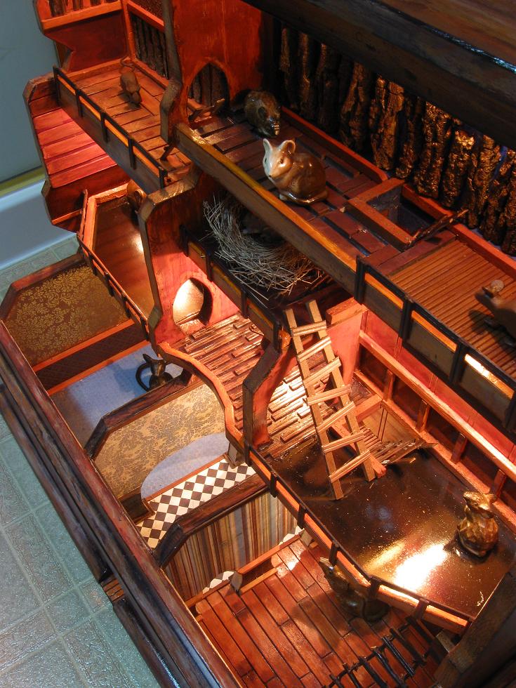 Matthew Fels: Finished Rustic Mouse House