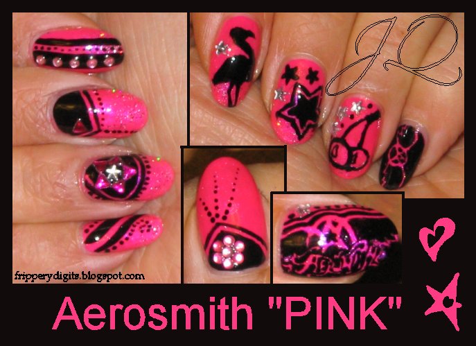 Frippery Digits: Rock n' roll Nail Art