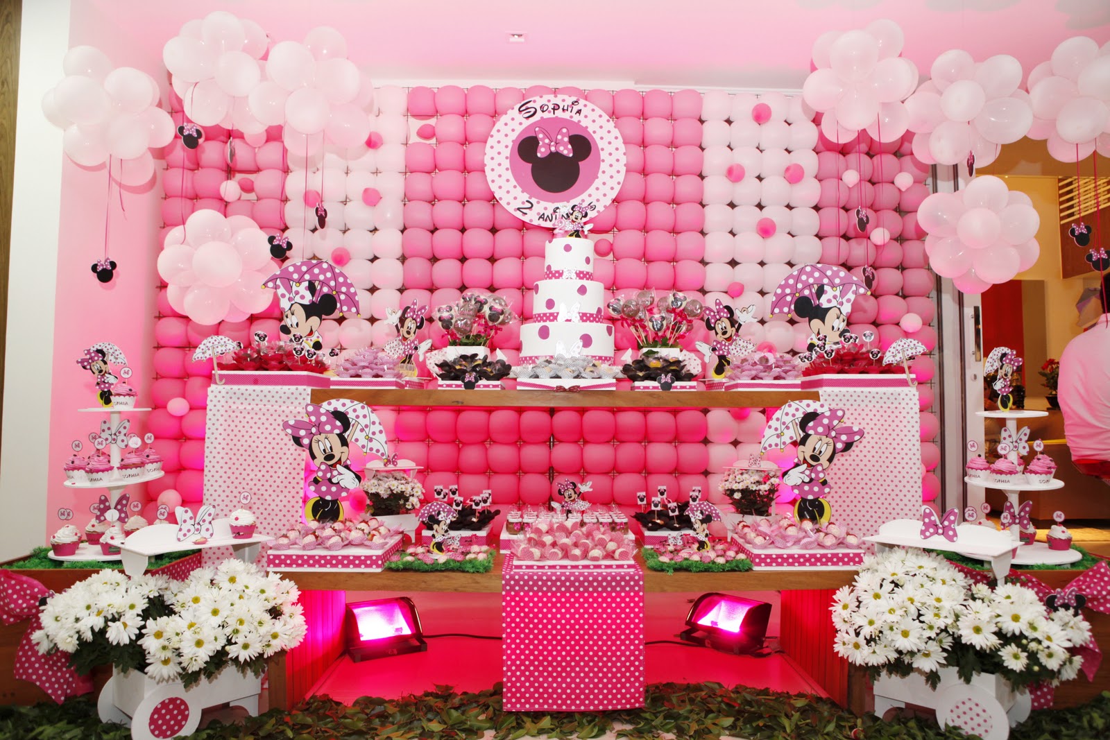 Decoração Para Festa Infantil Da Minnie