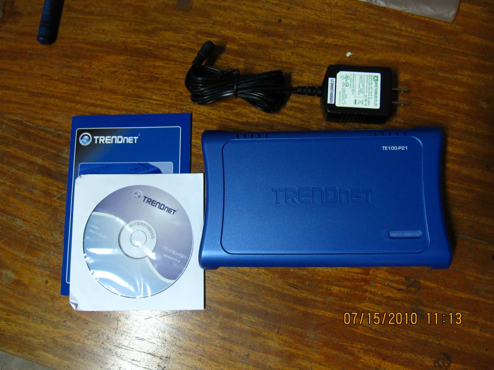 Gadget Cravings: TRENDnet 3-Port Print Server TE100-P21