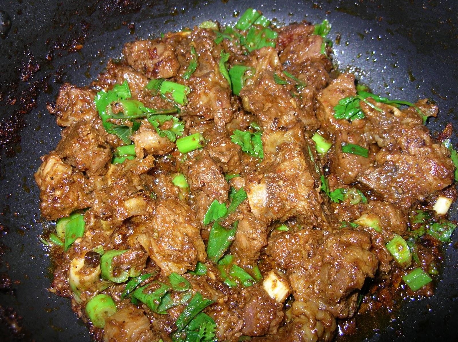Mallika's Kitchen: Spicy Lamb Fry