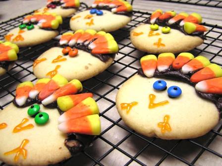 Katie's Nesting Spot: Happy Thanksgiving! Fun Turkey Cookies