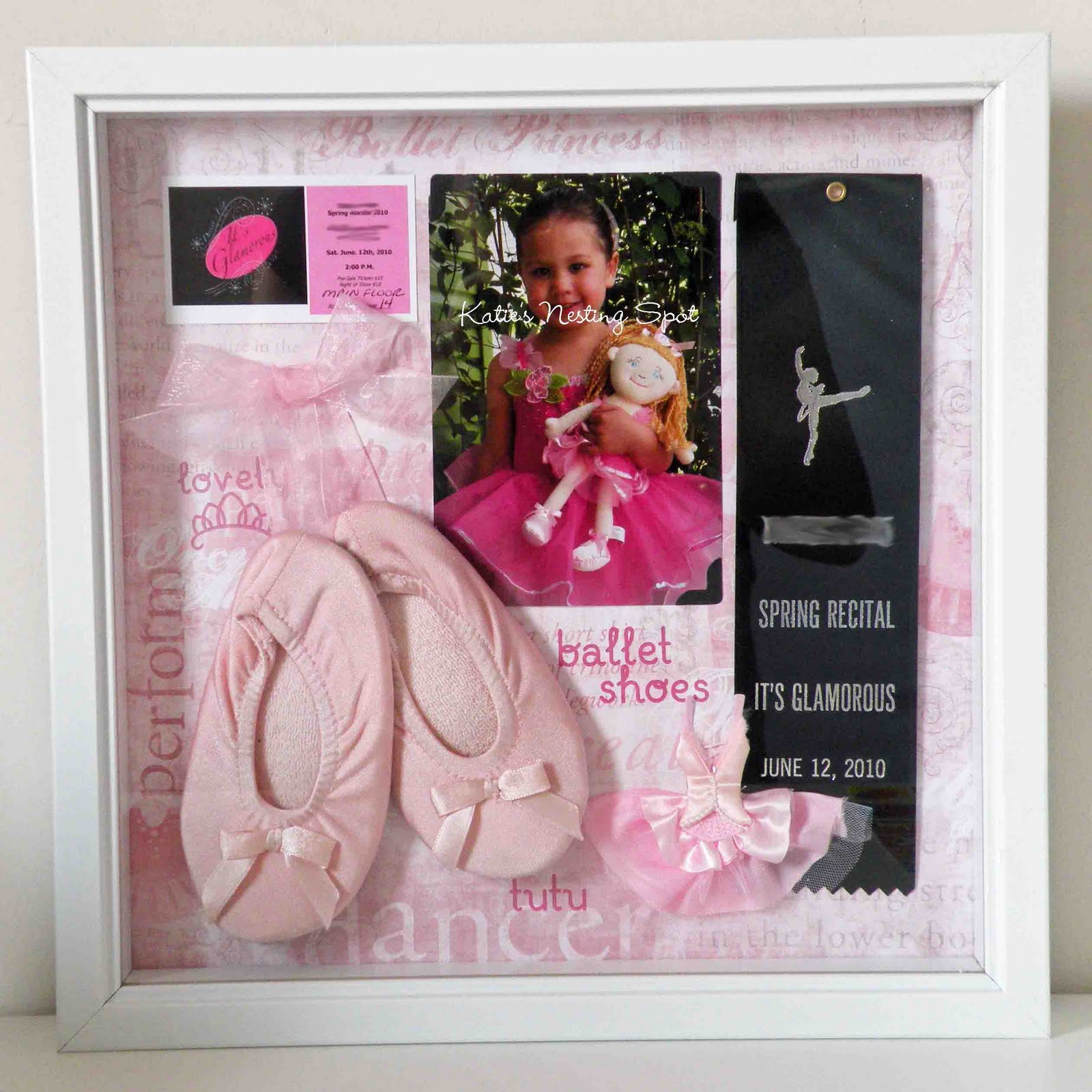Ballet Shadow Box Ideas at Karrie Keane blog