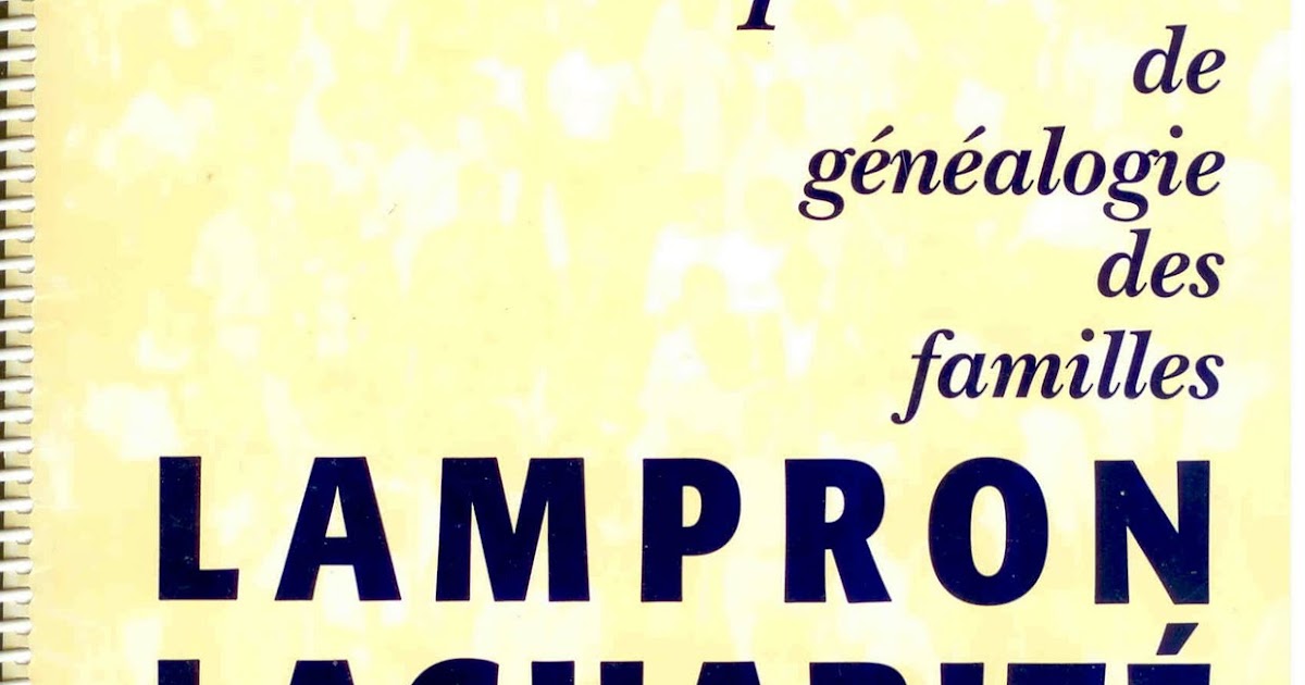 Le carnet du flâneur: Répertoire des Lampron