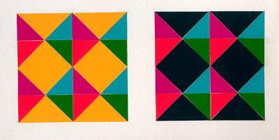 Did you see that?!: COLOR TRANSFORMS- The Bezold Effect