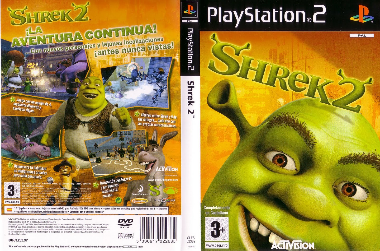 PS2: Shrek 2