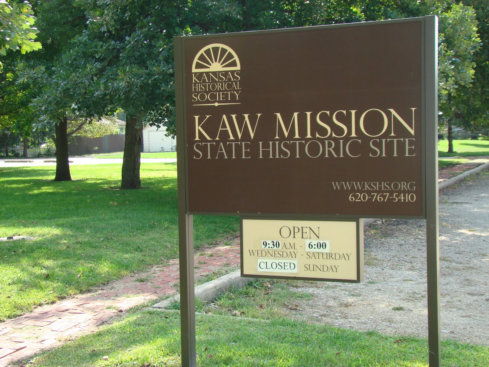 Council Grove, Kansas: Kaw Mission State Historic Site & Museum