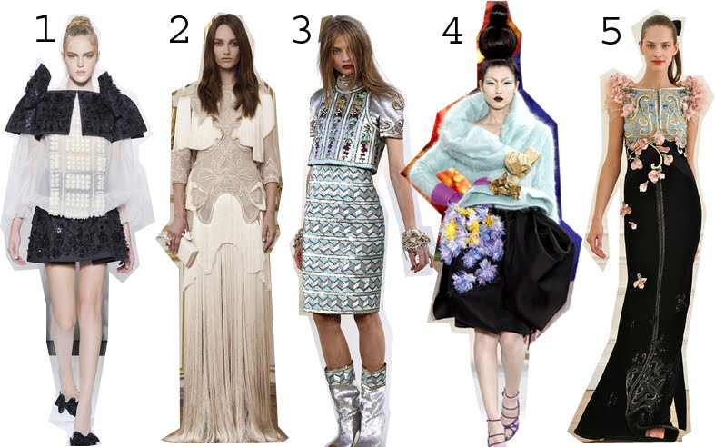 M&L fashion: Top 10: Haute Couture