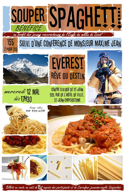 L'école du milieu: Souper spaghetti