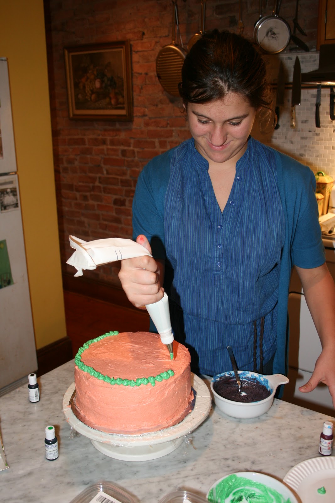 A Cake Bakes in Brooklyn: Baking a Demon Cake with Two Angels
