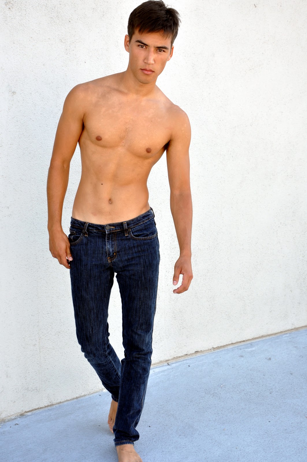 Next Models LA: ALEX B rocking his new haircut!