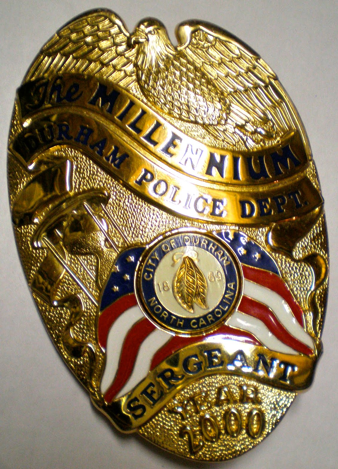 Antique Durham: Durham Police Badges- A Quick History