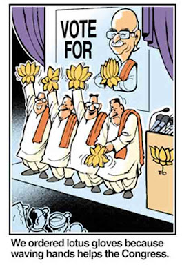 ELECTION CARTOONS: Cartoon By Ajit Ninan (TOI),