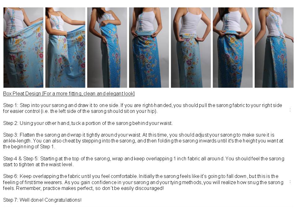 aaooee ｜ 雅我意 - the South East Asian fabric store: How to wear your ...