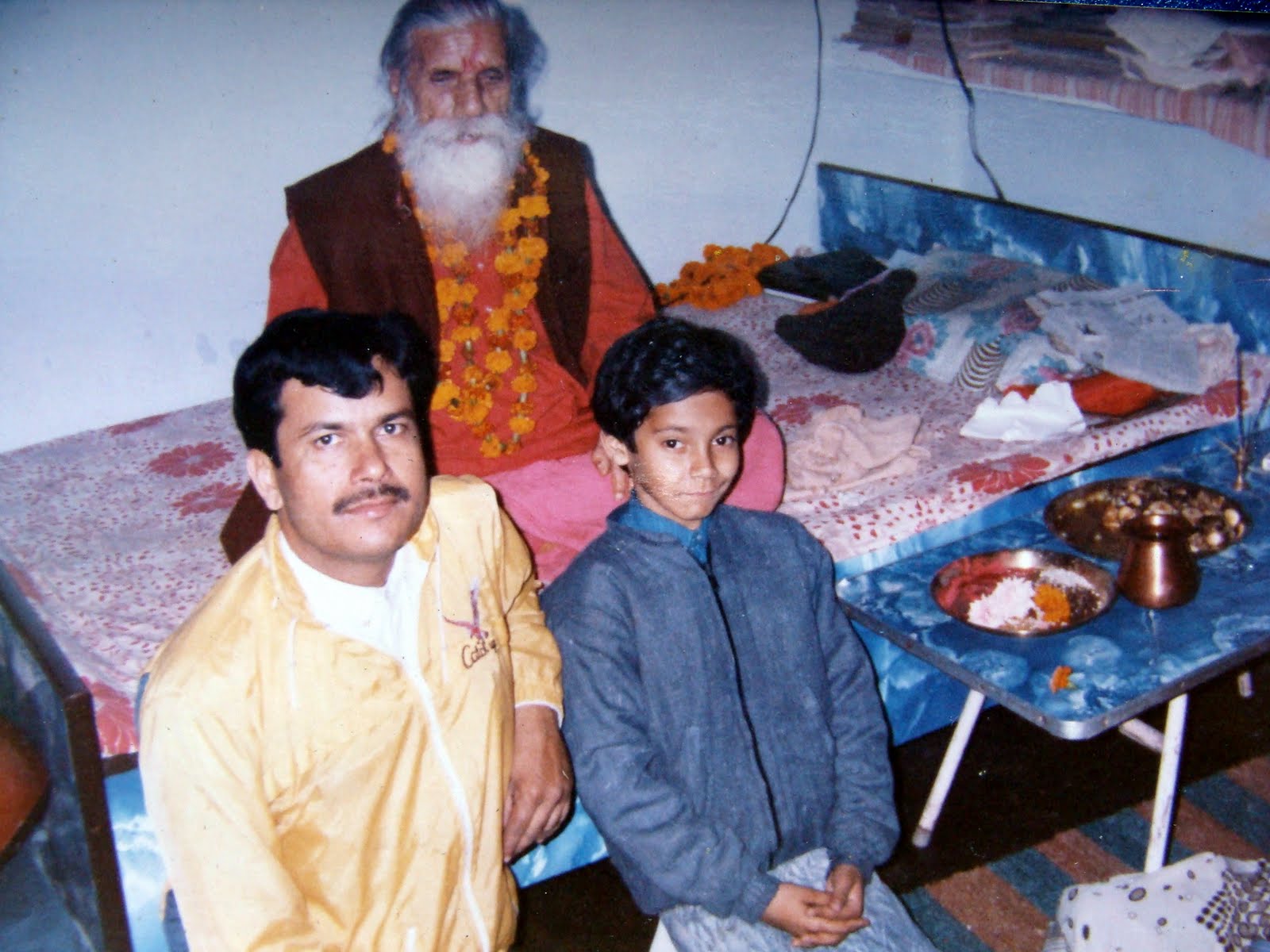 Surrender to Babaji: Photograph with Lal Baba