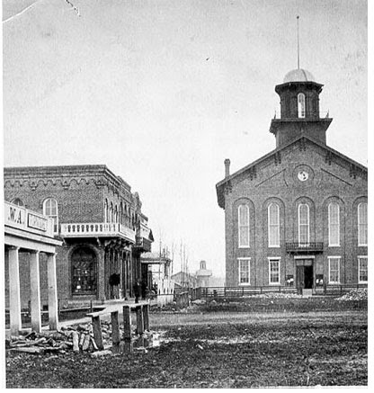 Steuben County Indiana: Through The Years: Angola Circa 1870