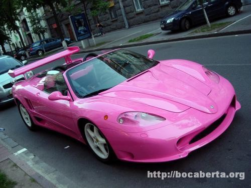 Carros rosa: Lindos e Perfeitos