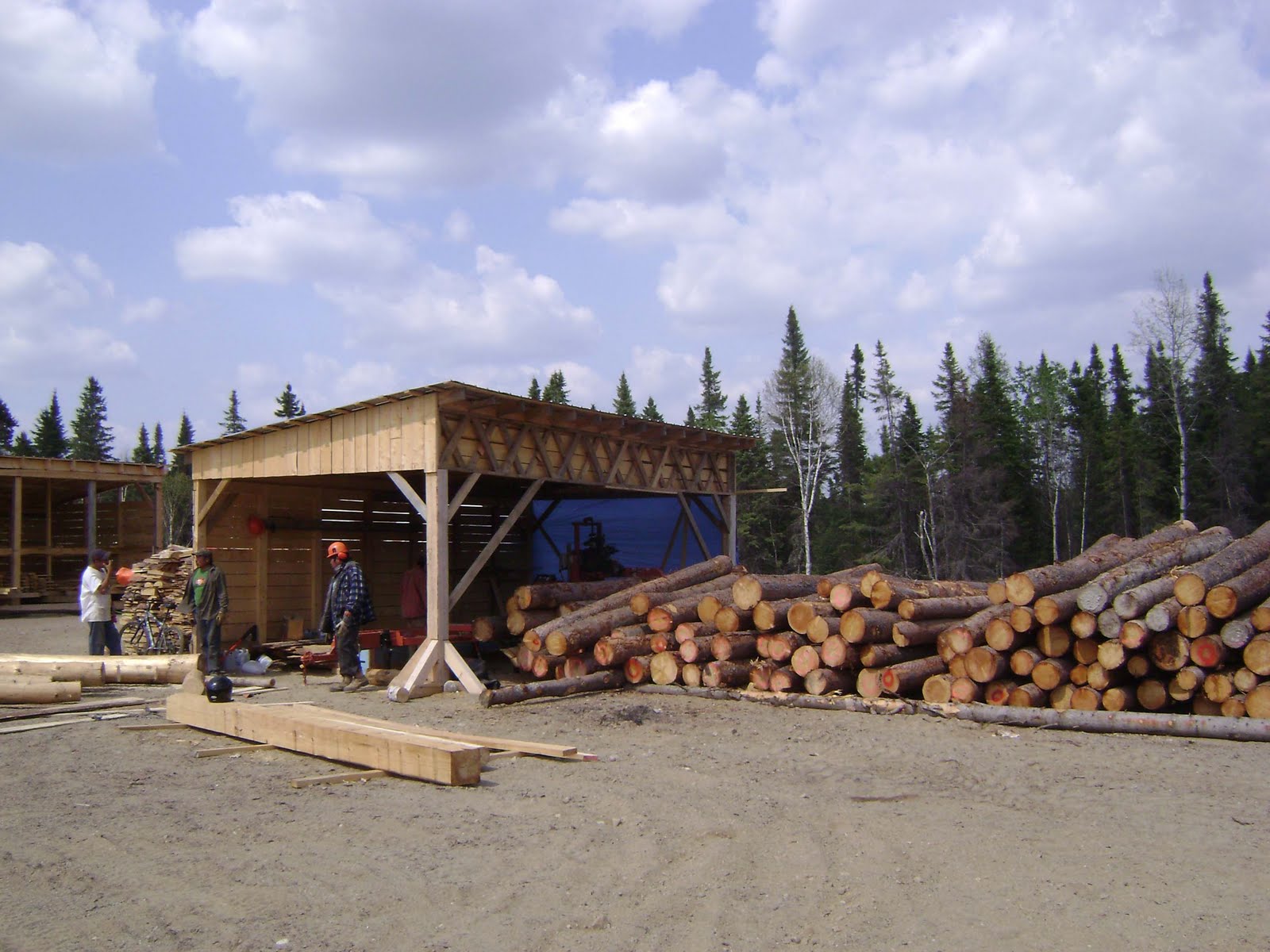 Carnet des architectes de l'urgence à Kitcisakik, Qc