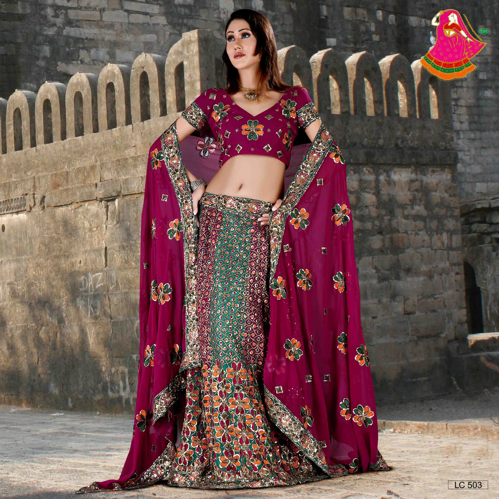 CC TEXTILES: Lehenga Sarees