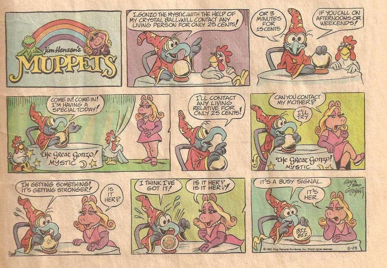Sunday Comics Debt: Muppets