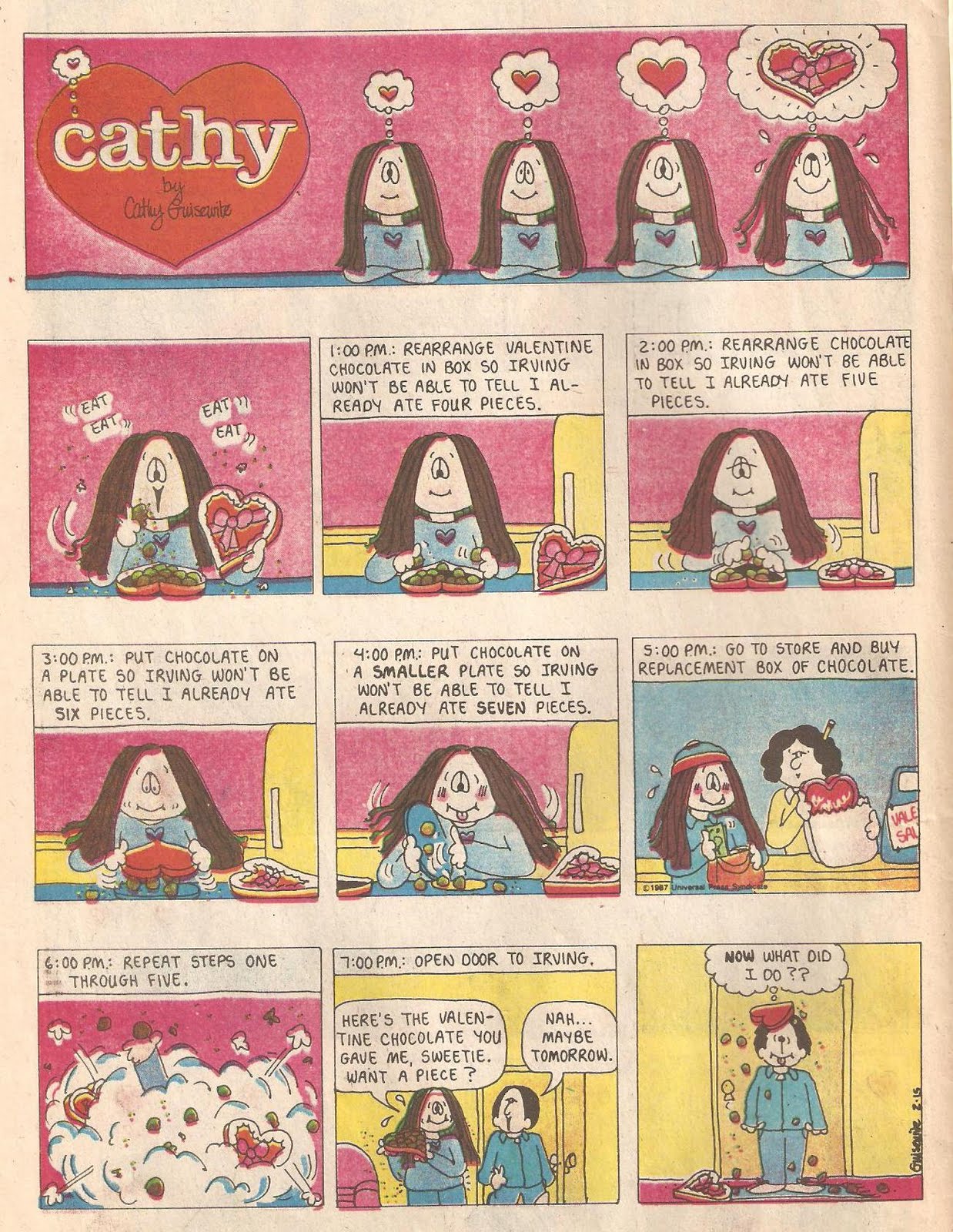 Sunday Comics Debt: Cathy Gets Wise