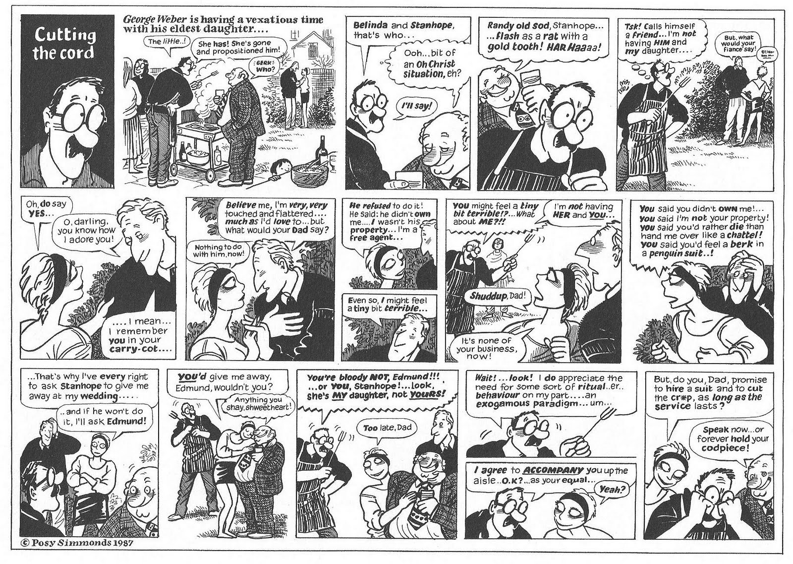 Sunday Comics Debt: Wedding Outtakes