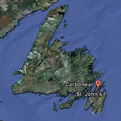 Map Of Avalon Peninsula Newfoundland Conception Bay Avalon Peninsula ...