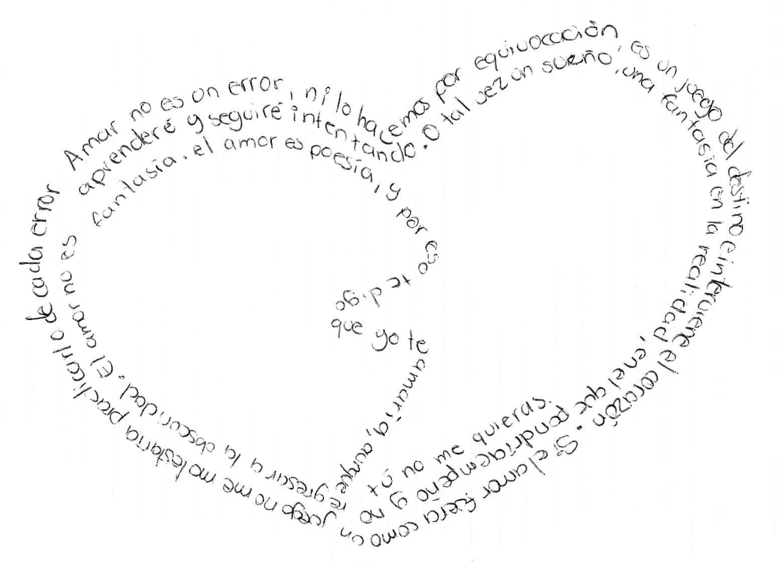 Dianiis-elo: Más caligramas