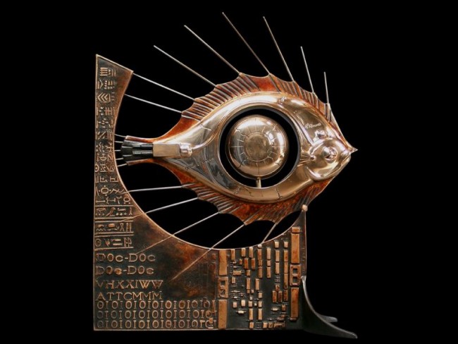 Design. Thoughts. Life.: Steampunk copper sculptures by Pierre Matter