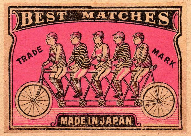 Design. Thoughts. Life.: Awesome retro matchbox labels from Japan