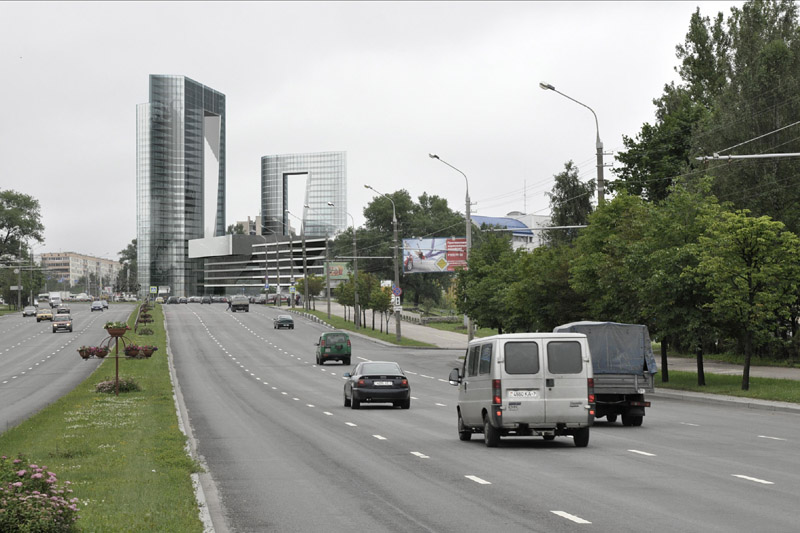 VAINIUS ŠALOMSKAS: Multifunkcinis centras Minske