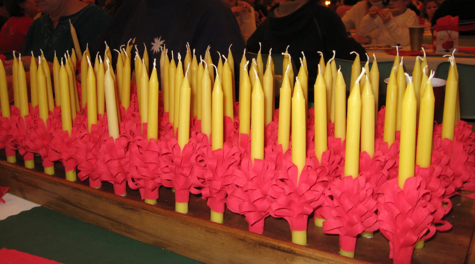 Nora Lee's Nook: Moravian Candle Trimming