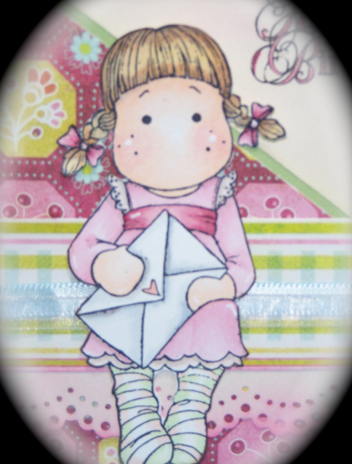 My Scrappy Ideas: Happy Birthday Tilda with letter