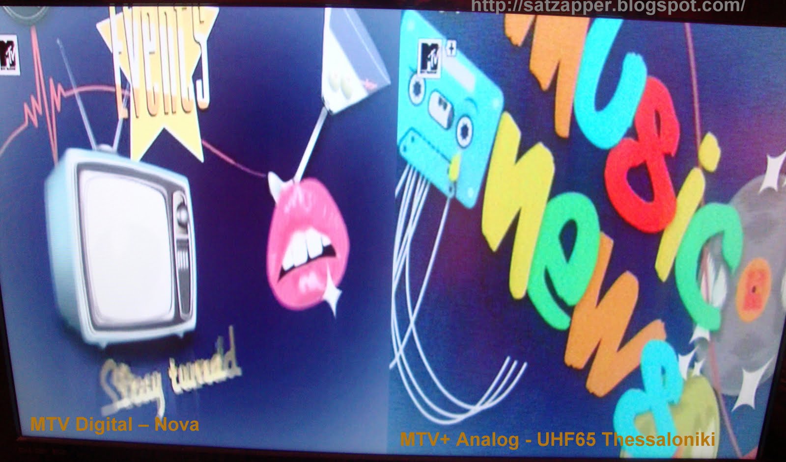 Ψηφιακό «MTV Greece» και αναλογικό «MTV+» μέσω «Picture-in-picture»…