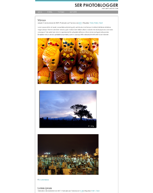 Blogger Buster: 12 Free Photoblog Templates for Blogger