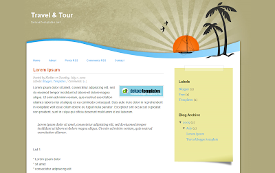 Blogger Buster: 101 Awesome Free Blogger Templates.