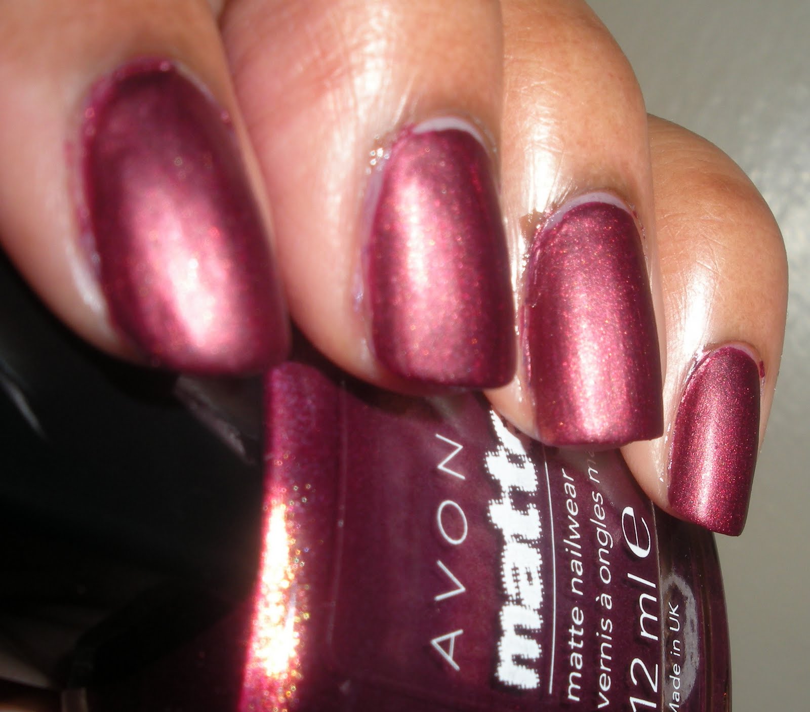 For the love of nails...: Avon Red Velvet