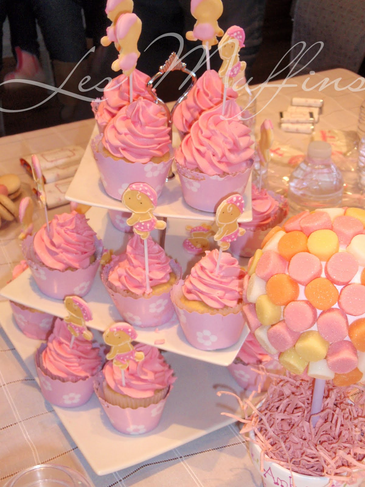 Muffins para baby shower - Imagui