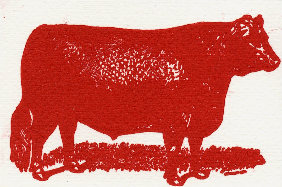 TEXT ART: Cow