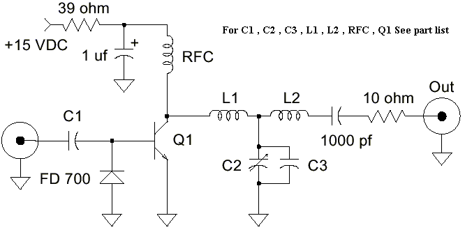 Elec-Circuit: RF Amplifier (1 W ,Class C 30MHz)
